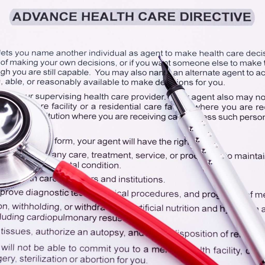 HEALTHCARE ADVANCE DIRECTIVES - Health Care Civil Rights
